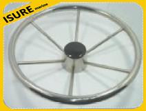 China Stainless steel wheel W/finger grips 6-spoke for sale