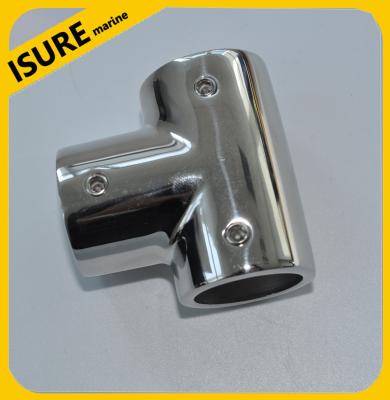 China Boat Hand Rail Fitting- 90 Degree Tee316 Marine Stainless Steel for sale