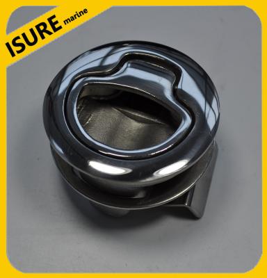 China Stainless Steel 316 Marine Boat flush pull hatch latch lift handle for sale