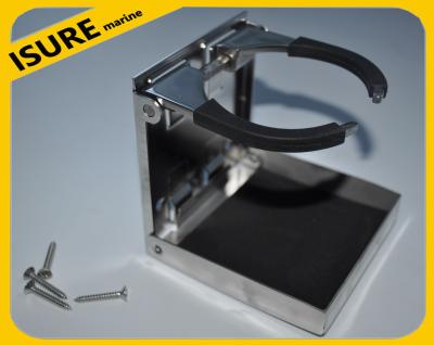 China STAINLESS STEEL ADJUSTABLE FOLDING DRINK HOLDERS MARINE/BOAT/CARAVAN/car for sale