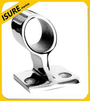 China Stainless Steel Boat Hand Rail 60 Degree Center Stanchion for sale