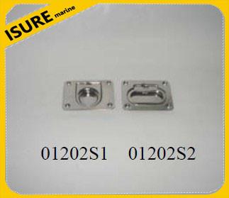 China Stainless Steel 316 Marine Boat Flush Pull Hatch Latch Lift Handle for sale