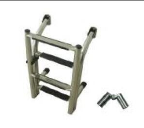 China MARINE BOAT STAINLESS STEEL TELESCOPIC FOLDING LADDER for sale