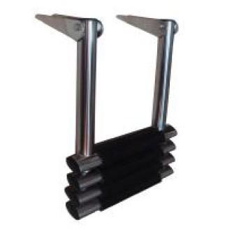 China Stainless Steel Telescoping Marine Boat Ladder Swim Step for sale