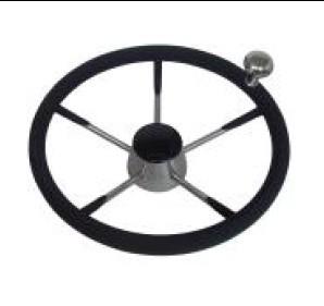 China STAINLESS STEEL WHEEL WITH PVC FOAM & KNOB 5-SPOKE for sale