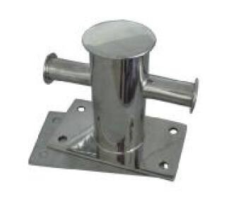 China Stainless Steel Bollard Boat Mooring Bitt Cleat for sale
