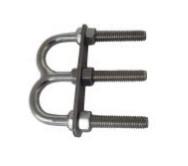 China STAINLESS STEEL DOUBLE U BOLT for sale