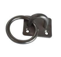 China STAINLESS STEEL SQUARE PAD EYE  WITH RING for sale