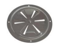 China Stainless steel  round adjustable butterfly vent ventilator for sale