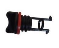 China MARINE BOAT BLACK CHROME BRASS PLATE DRAIN PLUG WITH NYLON PLUG FROM CHINA SUPPLIER for sale