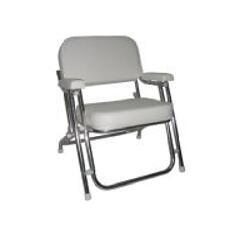 China FOLDING DECK CHAIRS STAINLESS STEEL OR ALUMINUM for sale