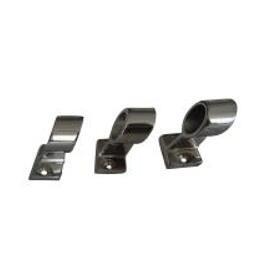China Stainless Steel Boat Hand Rail 60 Degree Center Stanchion For Pipe for sale