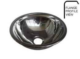 China Marine Oval Stainless Steel Round Bottom Brushed Finish Sink Sale for sale