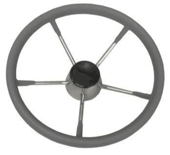 China 9 Spoke Polished Stainless Boat/Marine Steering Wheel/stainless steel steering wheel from China for sale