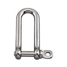 China STAINLESS STEEL 316 LONG D SHACKLE 5/16