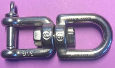 China EUROPEAN TYPE SWIVEL WITH JAW AND JAW for sale