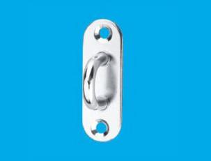 China Stainless Steel oval Eye Plate with Stainless Steel Screws FREE for sale