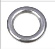 China Outdoor Climb Fall Protection round D ring Isure Marine for sale