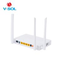 China VSOL GPON EPON Optical Network Unit 4GE 1POTS 2USB For Fixed Network Operator for sale