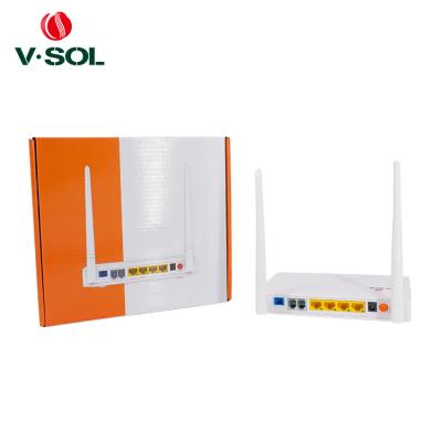 China FTTx GPON ONU ONT Dual Modes With 1GE 3FE 2POTS WiFi USB Ports for sale