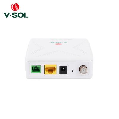 China V2801D-1GT1 Dual Mode ONU 1 Ethernet CATV RF Output EPON GPON ONU for sale