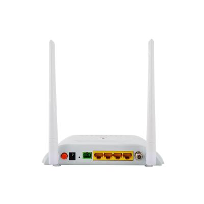 China 1GE 3FE WiFi Gpon ONU CATV With 300Mbps WDM Routing One Fiber Terminal Box for sale