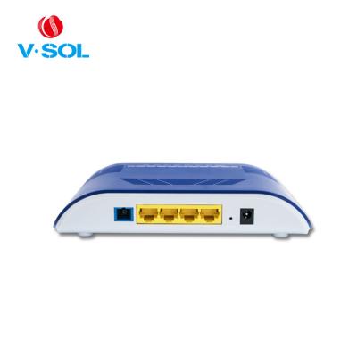 China EPON GPON Dual Mode ONU V2810E-4PD Reverse PoE PD Fiber Optic ONU for sale