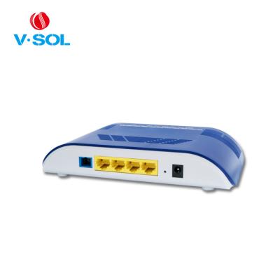 China EPON GPON Dual Mode ONU V2810E-4PD Reverse PoE PD Fiber Optic ONU for sale