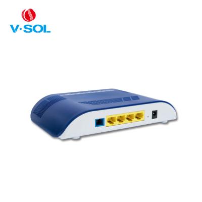 China 8FE ONU Modem Fiber Optic 1EPON Reserve POE XPON ONU For CCTV for sale