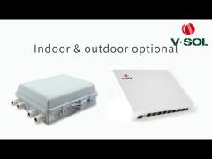 8 porto GPON EPON ONU XPON GE WiFi USB MDU per l'affare multiplo Access