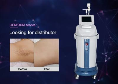China 808nm diode laser hair removal machine for dark skin and light hair for sale