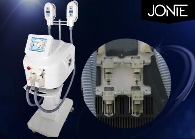 China 2000W 3 Handles Vertical Cryolipolysis Slimming Machine With RF and Cavitation handle for sale