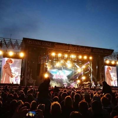 China Die-casting Outdoor Waterproof LED Screen P4.81 Video Visual For Sound Stage Events for sale