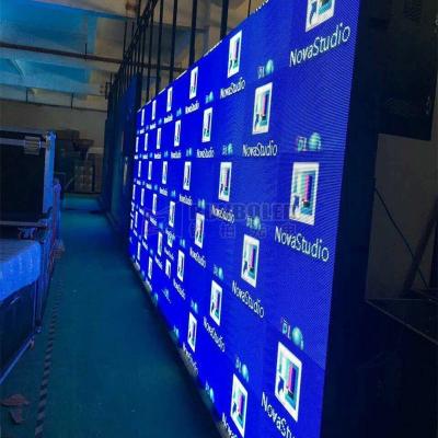 China P3.91 Indoor 90 Degree Installation High Refresh Indoor Mobile LED Screen for Sound Events for sale