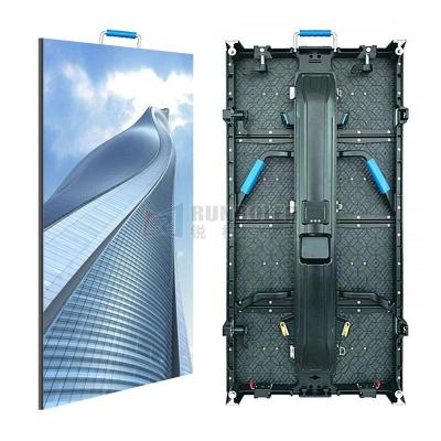 China Good Curve P3.91mm Indoor Rental LED Display for sale