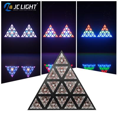 China Fantastic DJ Effect Disco Lights Stage Matrix Nightclub Light Bar Background Led Wash Triangle Lights for sale
