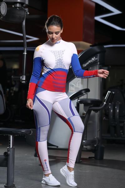 Quality Vintage High-Waist Leggings Retro Patterns, Cotton Blend Throwback Style for sale