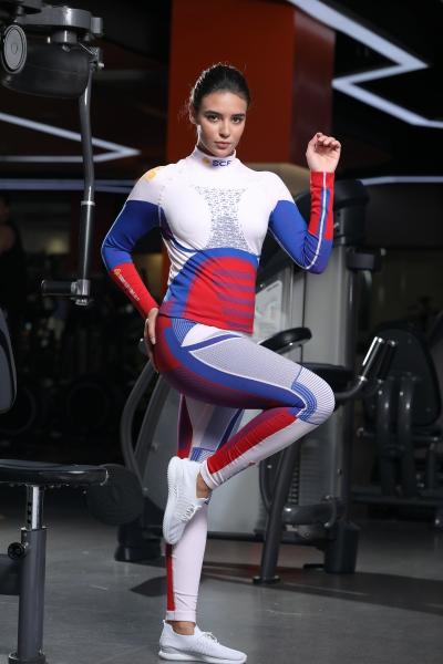 Quality Vintage High-Waist Leggings Retro Patterns, Cotton Blend Throwback Style for sale