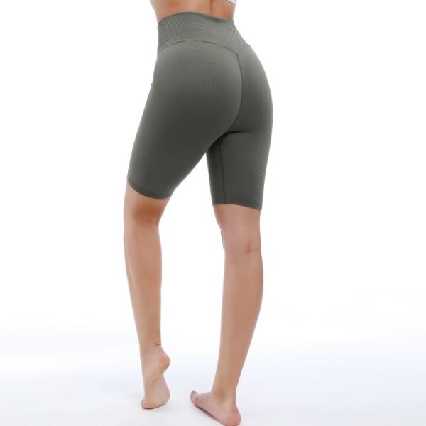 Quality High Waist Yoga Shorts For Women No Side Seams Tummy Control Anti Chafe for sale