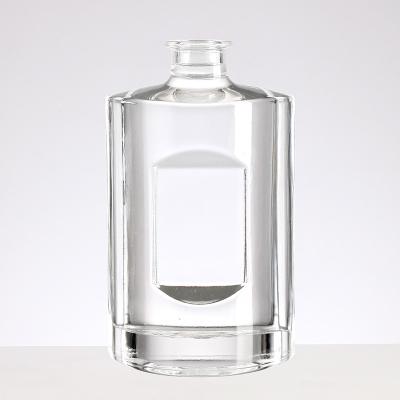 Cina 650 ml Decanter di cristallo per bottiglia di whisky scatola regalo bottiglia di vino di vodka in vendita