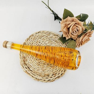 Cina 350 ml 500 ml 550 ml Spiriti vuoti rotondi Fabbricanti bottiglie di acqua bottiglie di vino in vendita