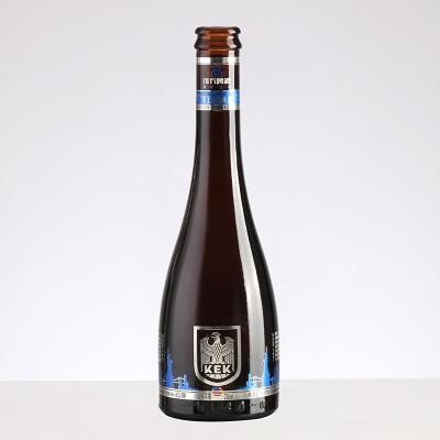 Cina Materiale di base Bottiglia di birra in vetro 250 ml 330 ml 500 ml 650 ml 1 litro Ambrone marrone in vendita