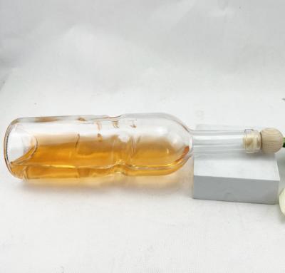 Cina Bottiglia di 750 ml Angel Hand di vino rosso in vetro con sughero in vendita