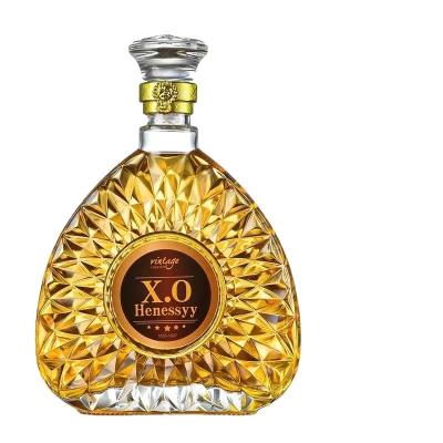 Cina XO bottiglia di vino con tappo a vite bottiglia di vetro di 700 ml perfetto per whisky champagne vodka in vendita