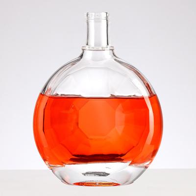 Cina Colore personalizzato Bottiglia in vetro di brandy da 700 ml 750 ml per conoscitori e appassionati di vino in vendita