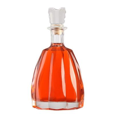 Cina Imballaggio vuoto Bottiglia di vino di Borgoña in vetro da 750 ml per caffè fornita gratuitamente in vendita