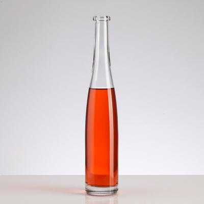 China Glas wijnflessen met lange nek voor whisky 375 ml 500 ml heldere lege drankflessen Te koop