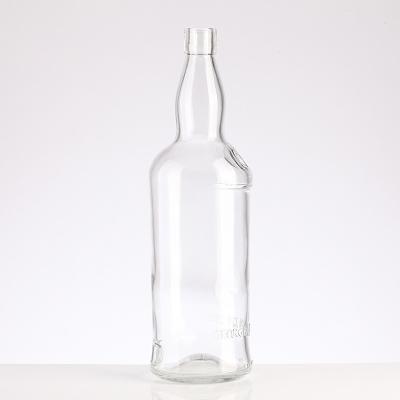 China 750 ml klare Glas-Wodka-Flasche für den spezifischen Bedarf der Kunden zu verkaufen