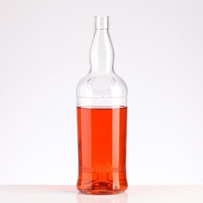 China 750 ml klare Glas-Wodka-Flasche für den spezifischen Bedarf der Kunden zu verkaufen