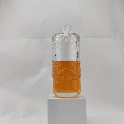 中国 スーパーフリントクリアグラス 塗装ウォッカボトル 750Ml カップ カラー サンプル用のカスタムカラー 販売のため
